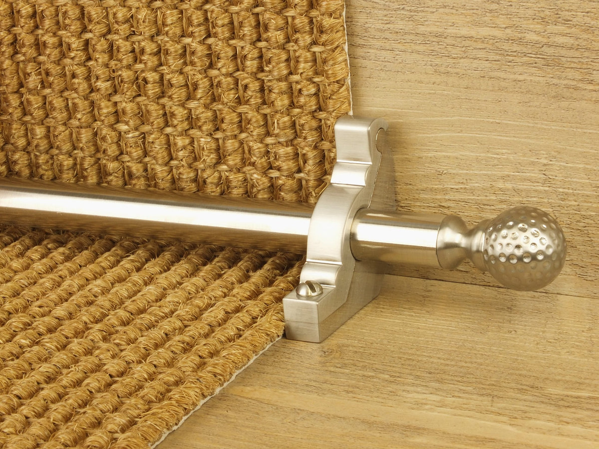 Dune Stair Rods - Satin Nickel | Stair Heaven