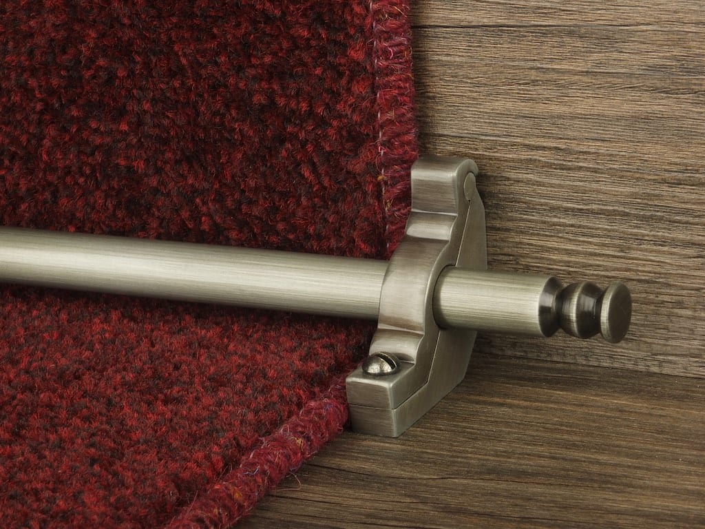 Stair Heaven - Carpet Stair Rods in Brass, Chrome, Black & More