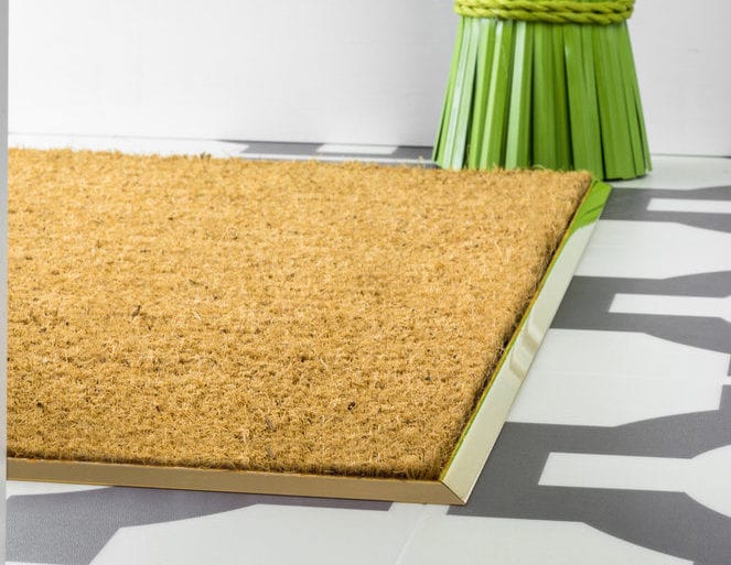 Matwell Edging - Polished Brass | Stair Heaven