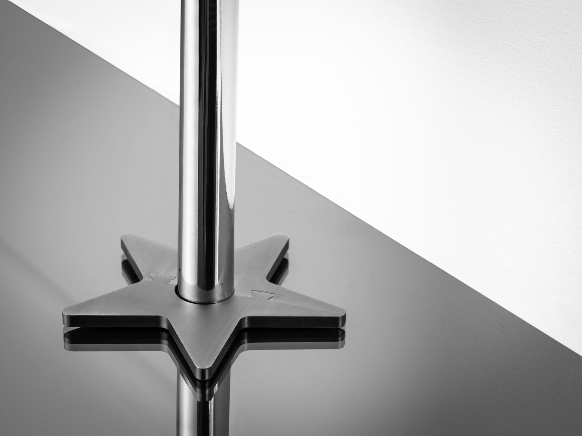 Star Pipe Covering - Pewter Finish Radiator Pipe Collar